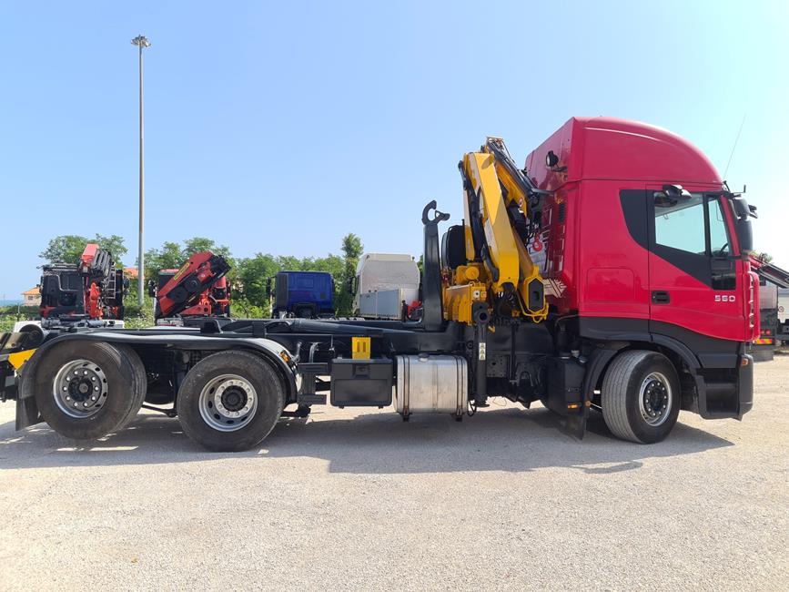 IVECO 260S56 SCARRABILE + GRU COPMA+JIB – COD. 2272 **VEND. PROV. AQ ...